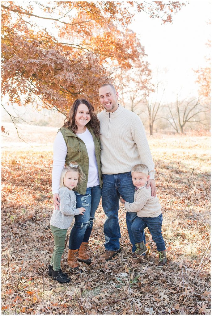 Kujawa Family | A Frosty Morning Family Session | Steubenville, OH ...