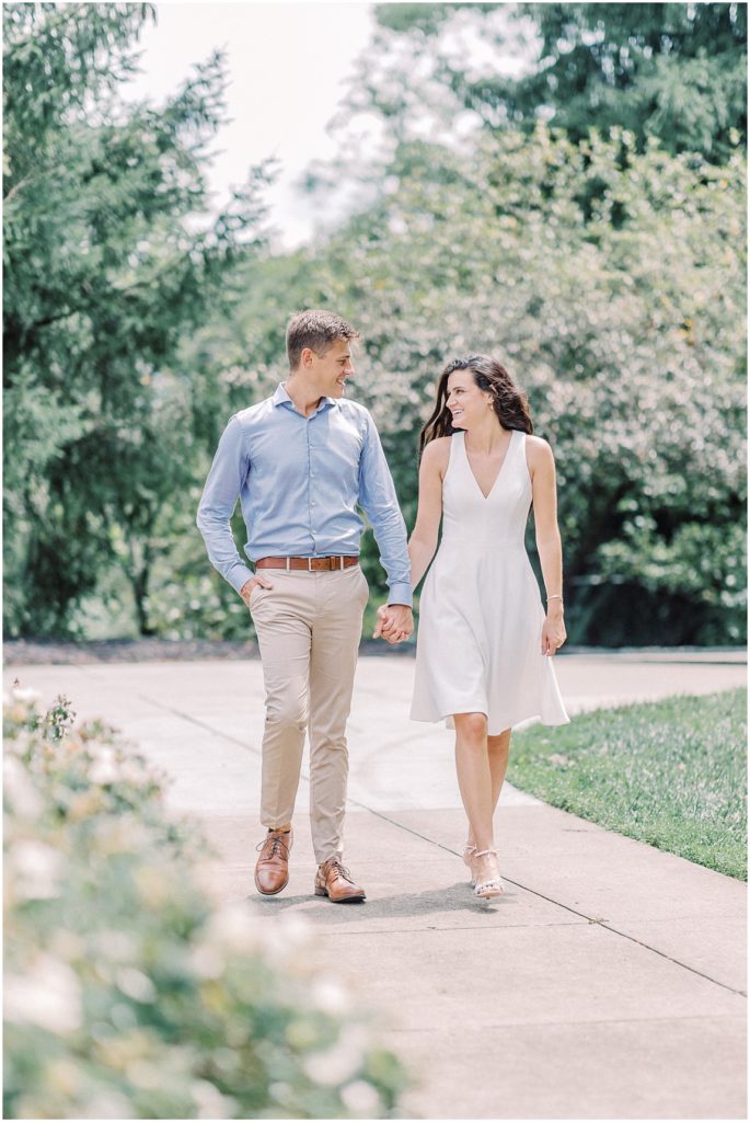 Ault Park Cincinnati Engagement Session | Christine + Travis ...