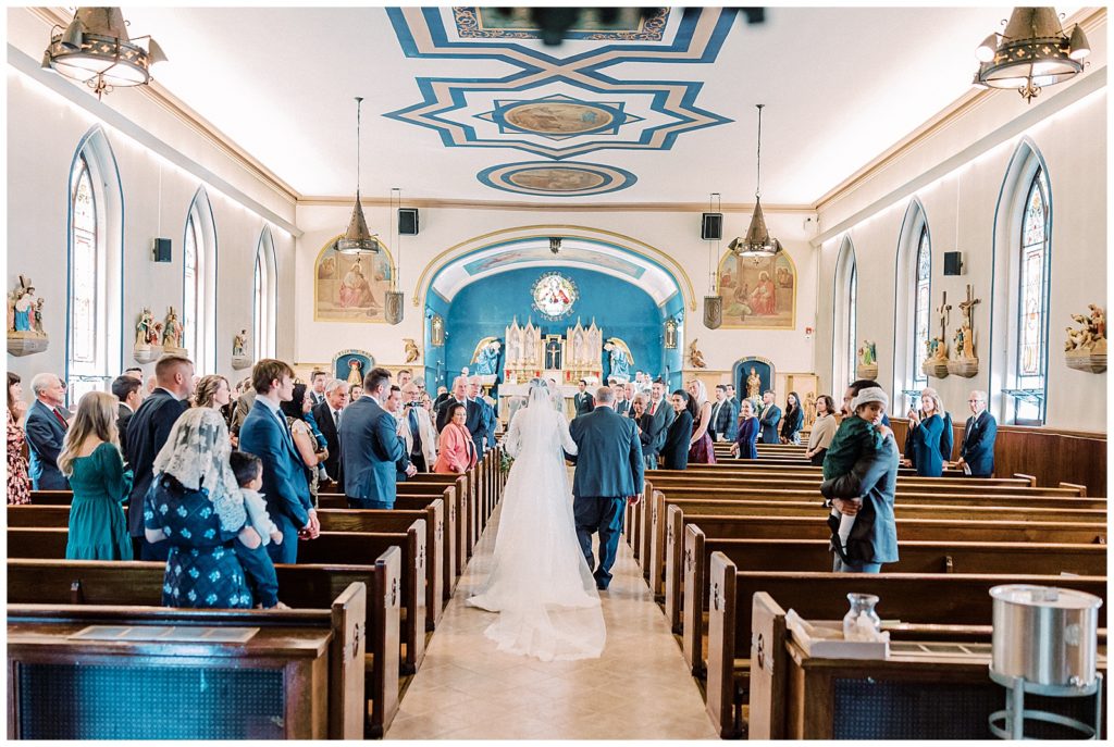 Traditional Latin Mass Wedding at the Shrine Chapel of the Blessed ...