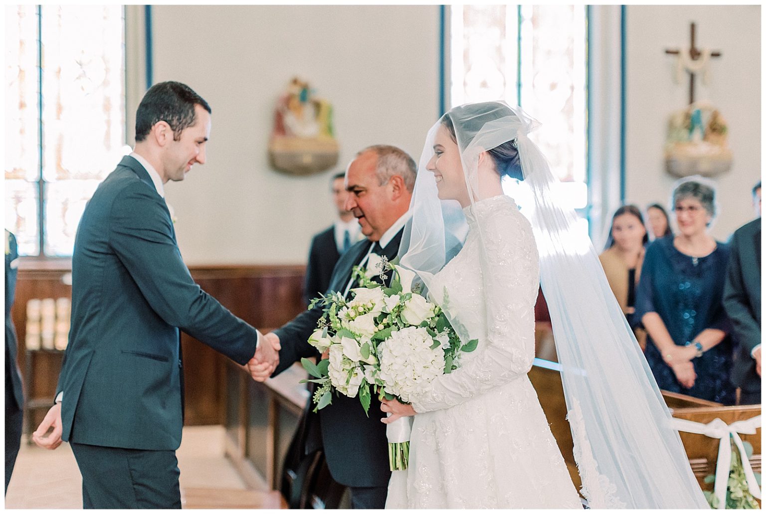Traditional Latin Mass Wedding at the Shrine Chapel of the Blessed ...