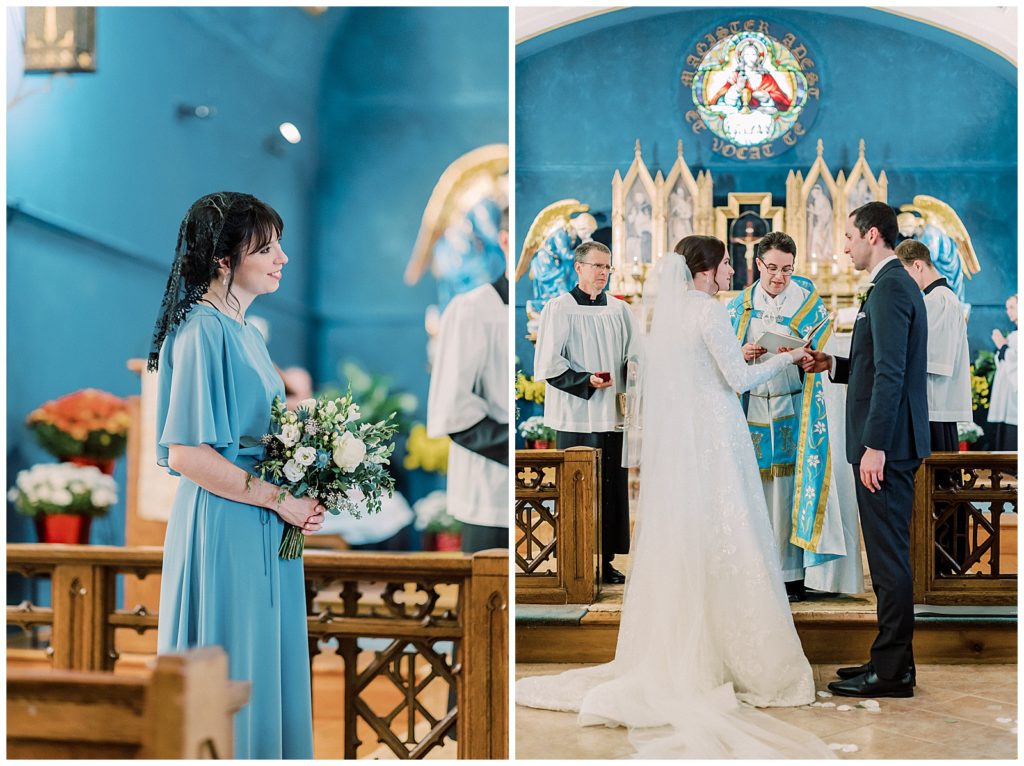 Traditional Latin Mass Wedding at the Shrine Chapel of the Blessed ...
