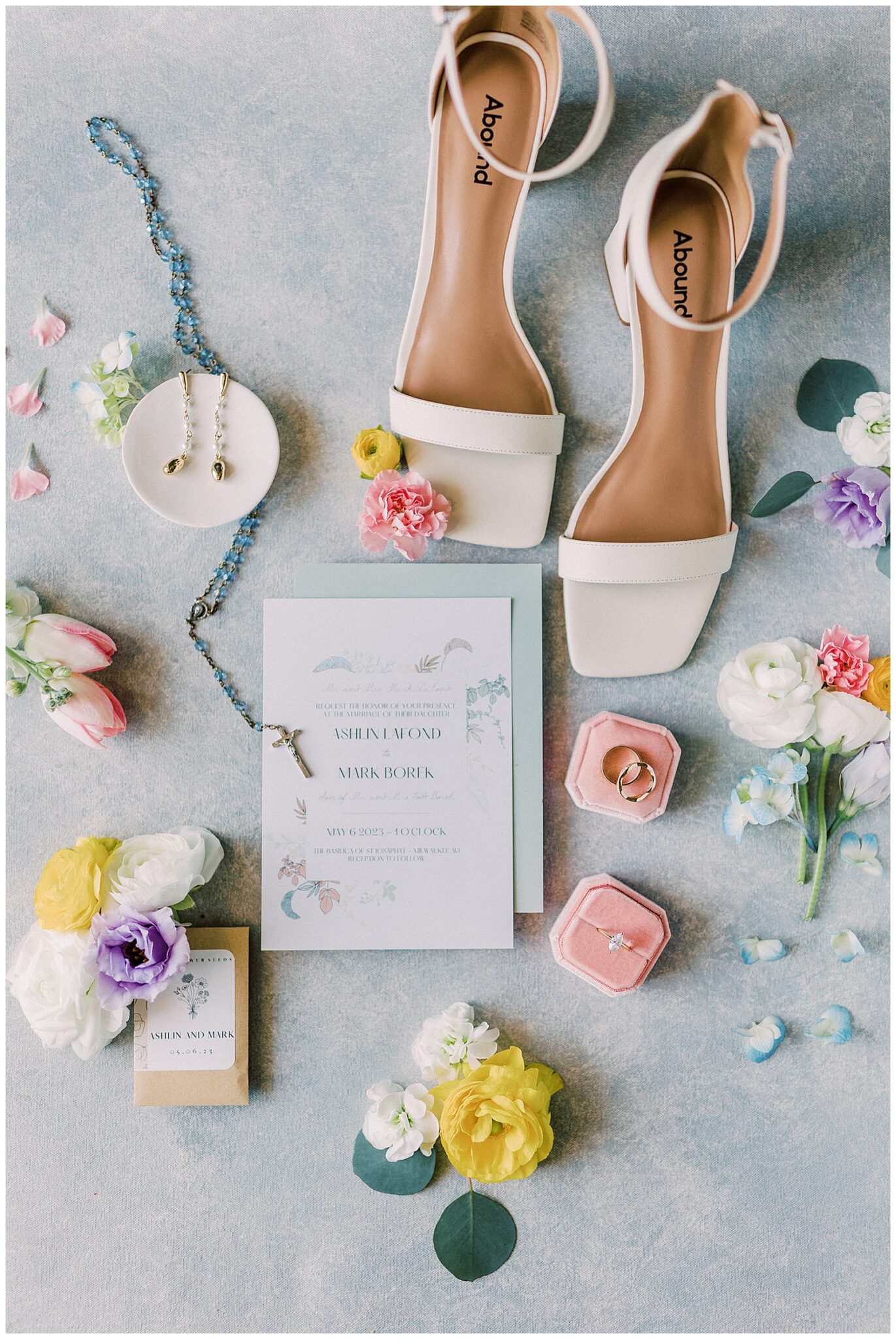 Floral Garden Party Inspired Catholic Wedding at Basilica of St ...