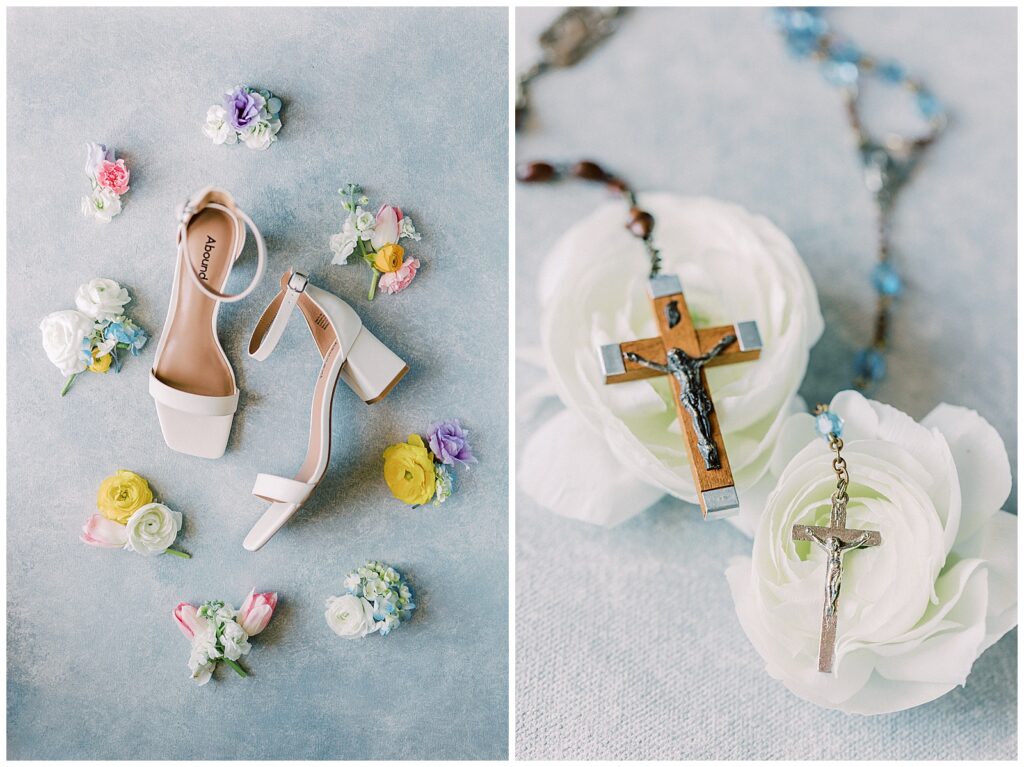 Floral Garden Party Inspired Catholic Wedding at Basilica of St ...
