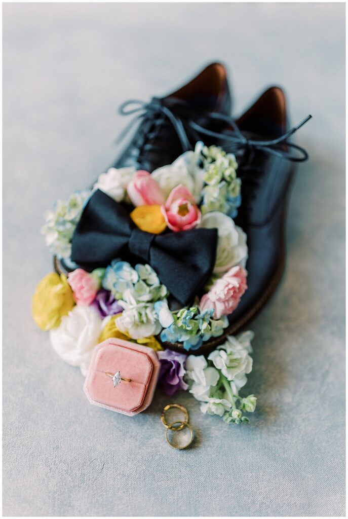 Floral Garden Party Inspired Catholic Wedding at Basilica of St ...