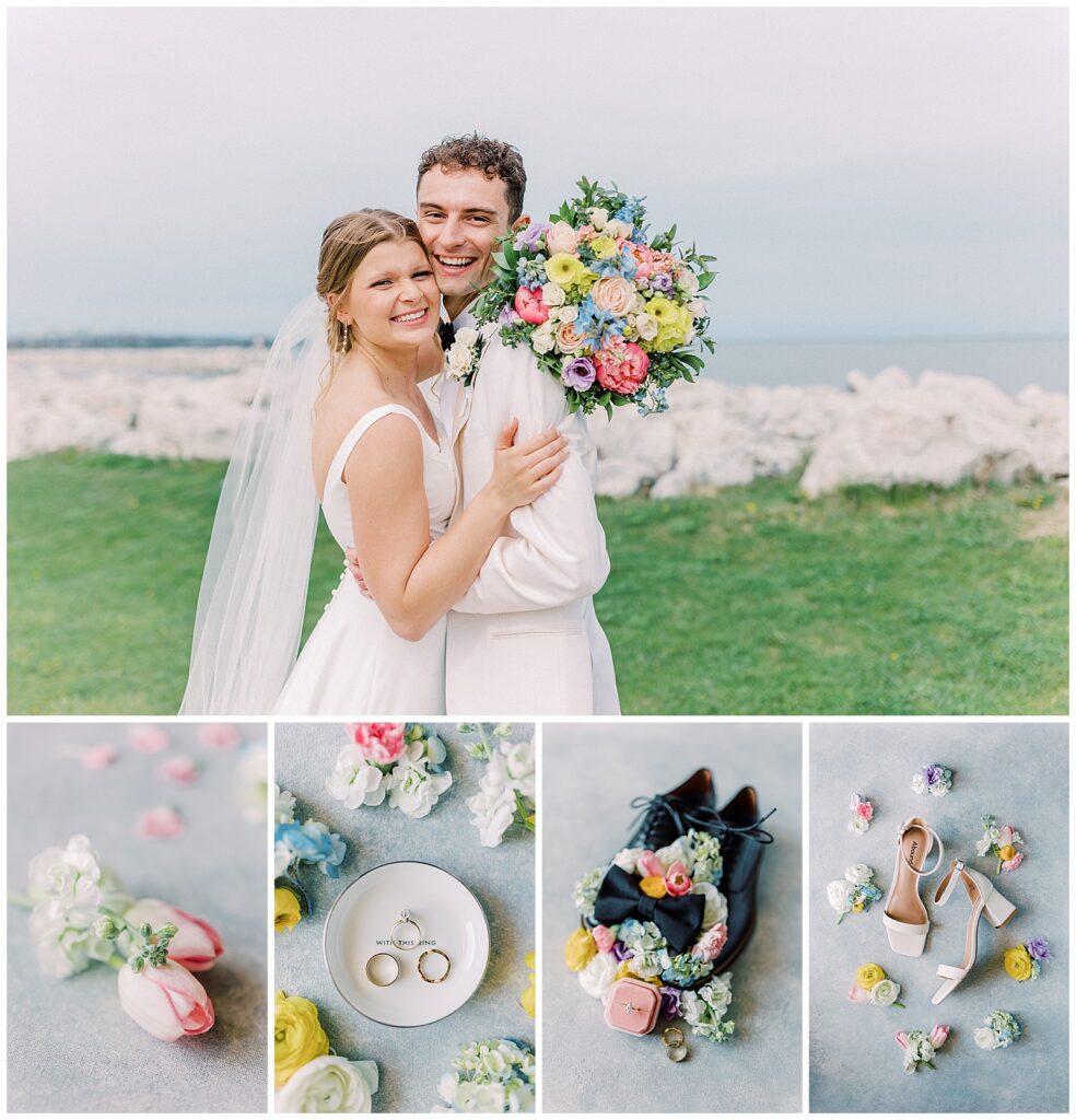Floral Garden Party Inspired Catholic Wedding at Basilica of St ...