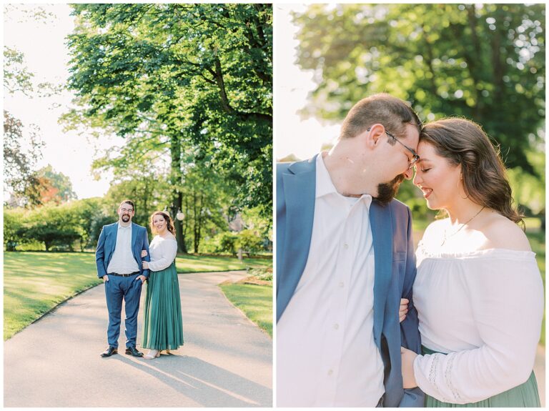 The Frick Museum Engagement Session in Pittsburgh | Grace + Thomas ...
