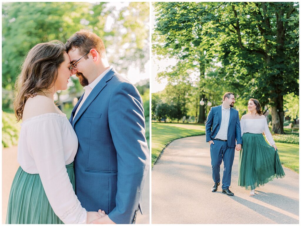 The Frick Museum Engagement Session in Pittsburgh | Grace + Thomas ...