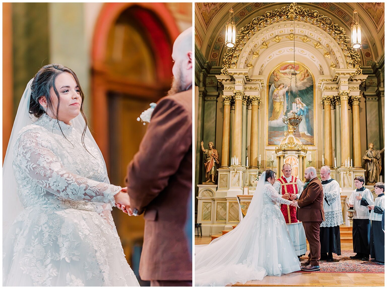 Traditional Latin Mass Wedding at Old St. Mary's Cincinnati | Maggie ...