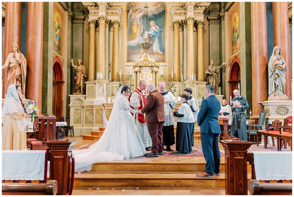 Traditional Latin Mass Wedding at Old St. Mary's Cincinnati | Maggie ...