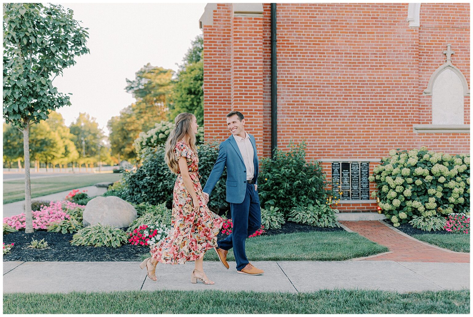 Maria Stein Shrine Engagement Session | Marcella + Adam ...