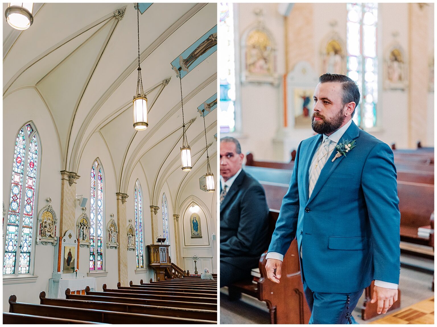 Traditional Latin Mass Wedding at St. Mary's Assumption Church in St ...