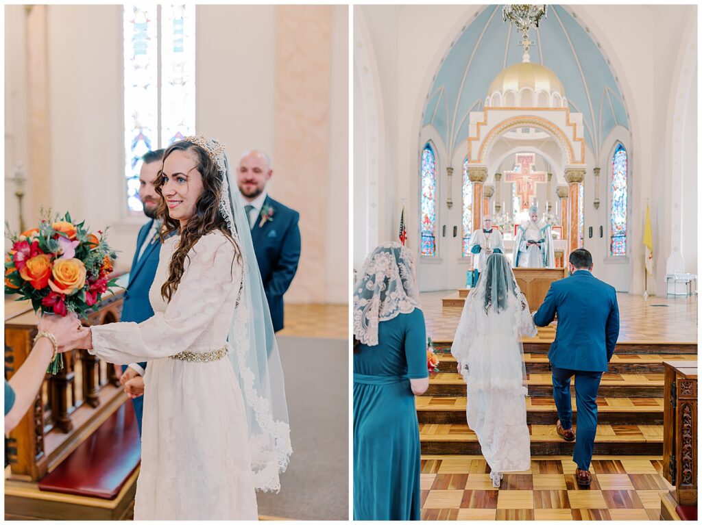 Traditional Latin Mass Wedding at St. Mary's Assumption Church in St ...
