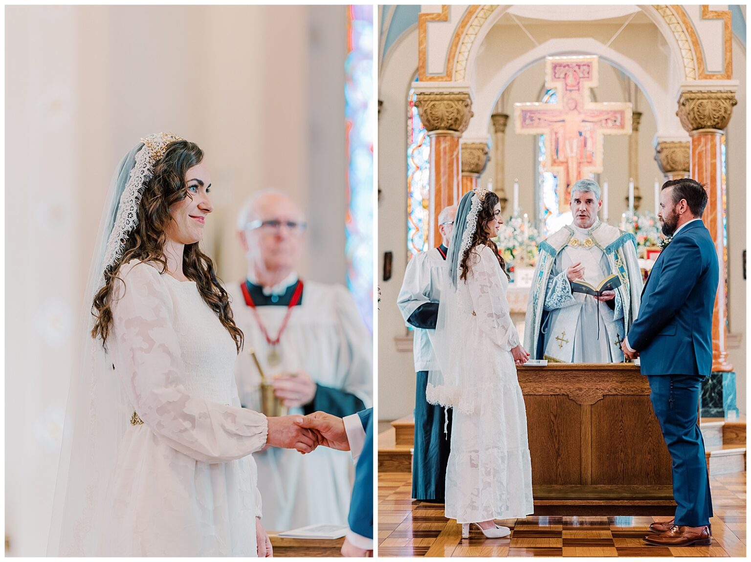 Traditional Latin Mass Wedding at St. Mary's Assumption Church in St ...