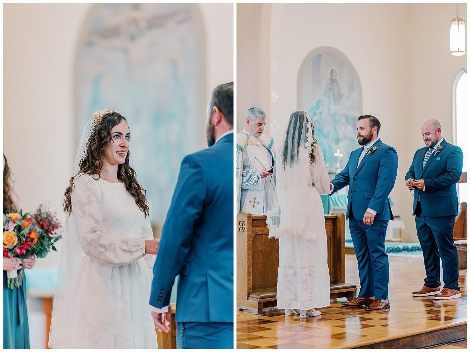 Traditional Latin Mass Wedding at St. Mary's Assumption Church in St ...