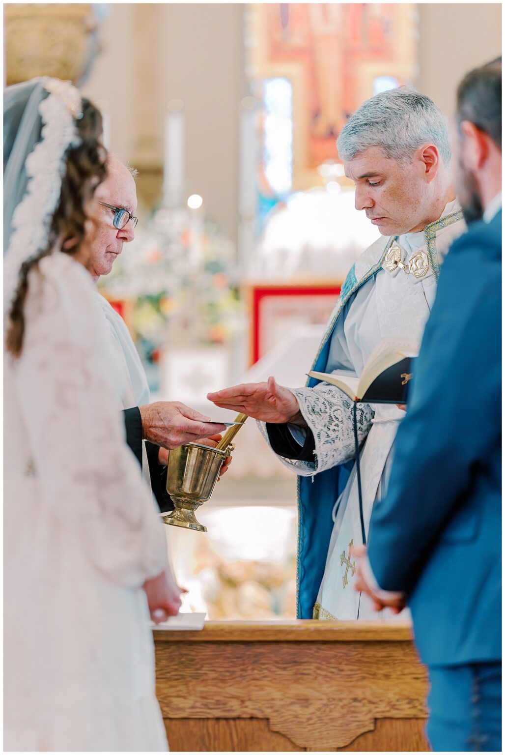 Traditional Latin Mass Wedding at St. Mary's Assumption Church in St ...