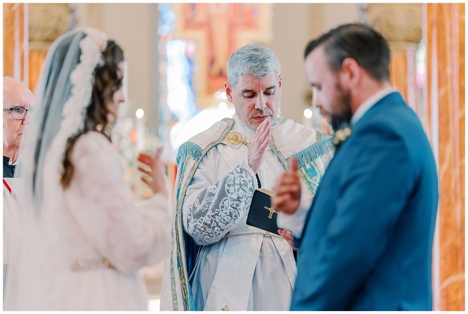 Traditional Latin Mass Wedding at St. Mary's Assumption Church in St ...