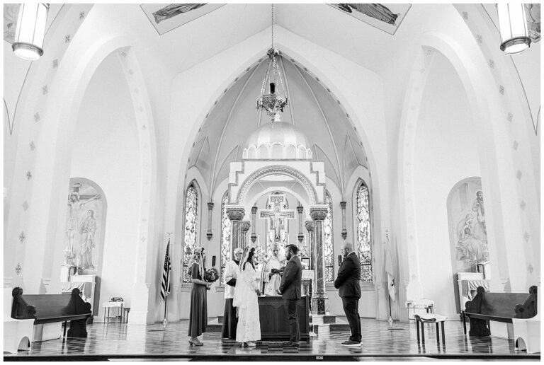 Traditional Latin Mass Wedding at St. Mary's Assumption Church in St ...